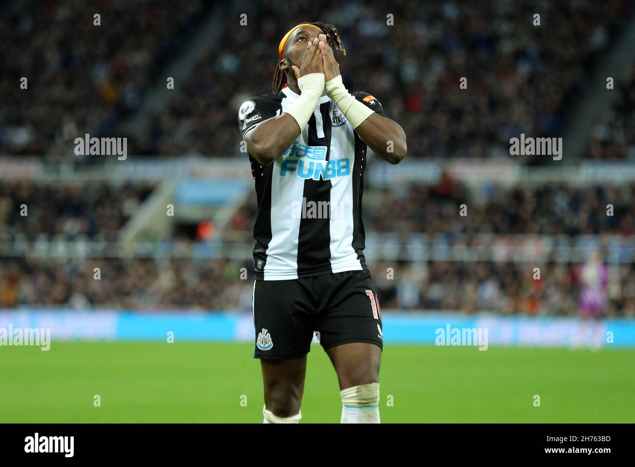 ALLAN SAINT-MAXIMIN, NEWCASTLE UNITED FC, 2021 Stock Photo - Alamy