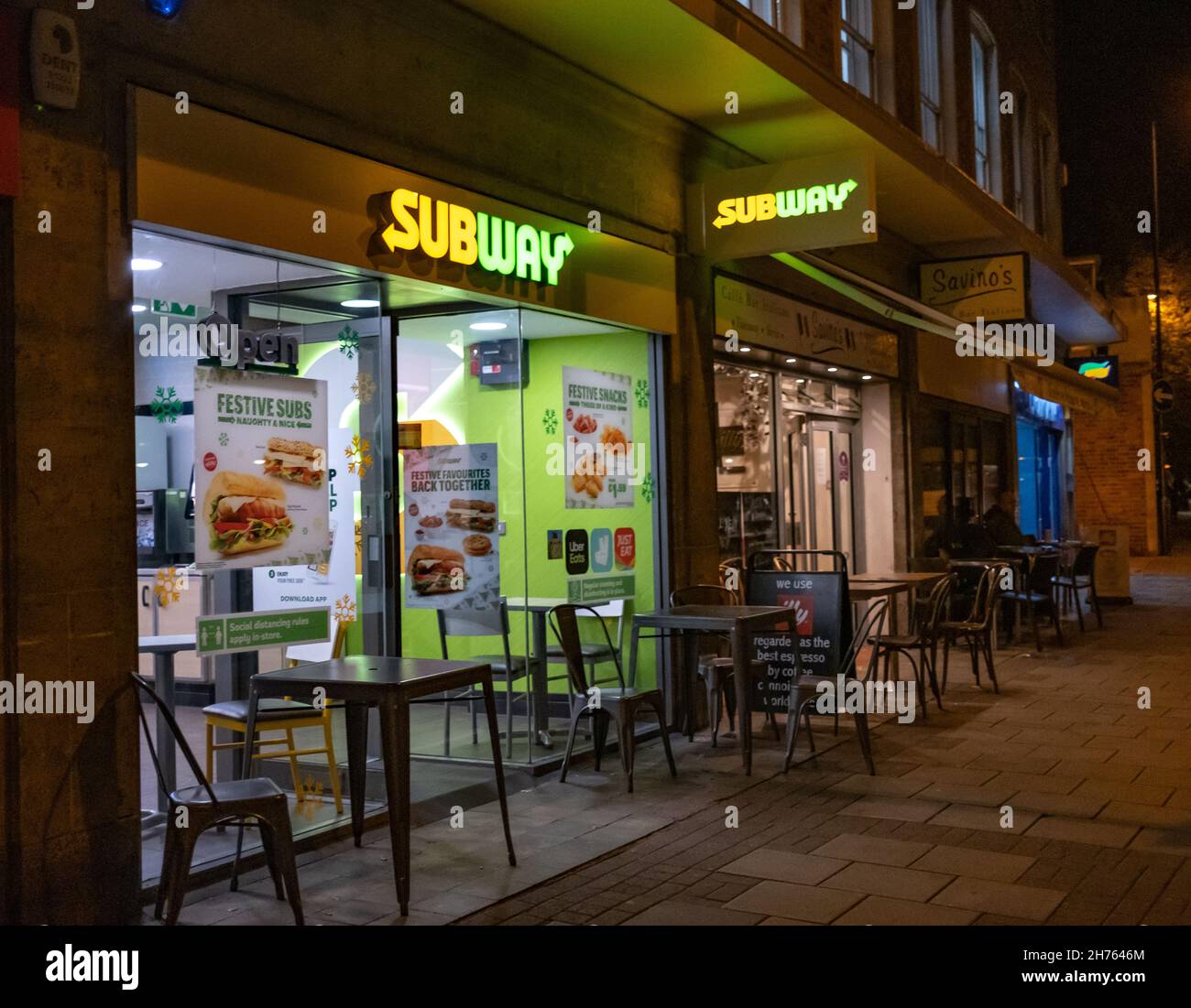 Cambridge, Cambridgeshire, UK – November 16 2021. The exterior of the ...