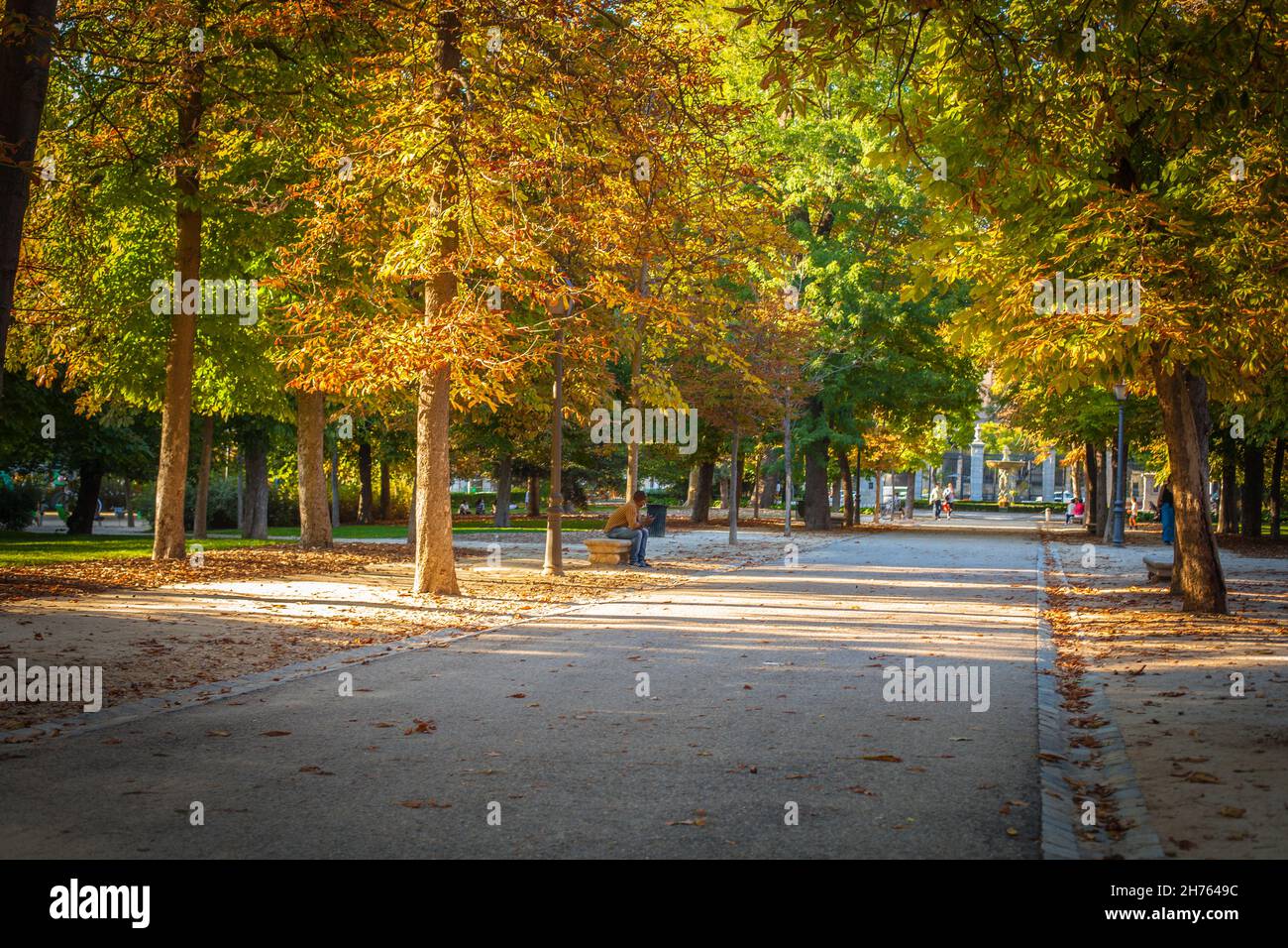 Madrid, Spain. El Retiro Park (Parque de El Retiro). Picture taken – 26 ...