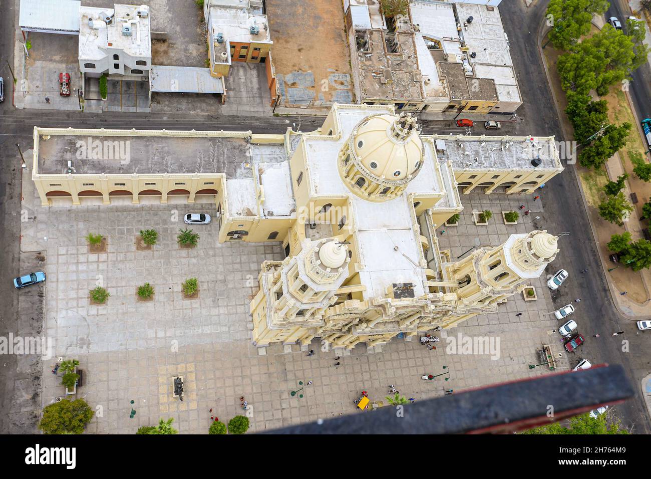 Aerial photograph of urban area of the city Hermosillo, Mexico. (Photo ...
