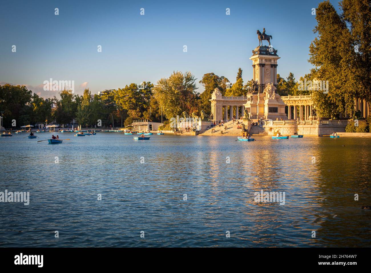 Madrid, Spain. El Retiro Park (Parque de El Retiro). Picture taken – 26 ...