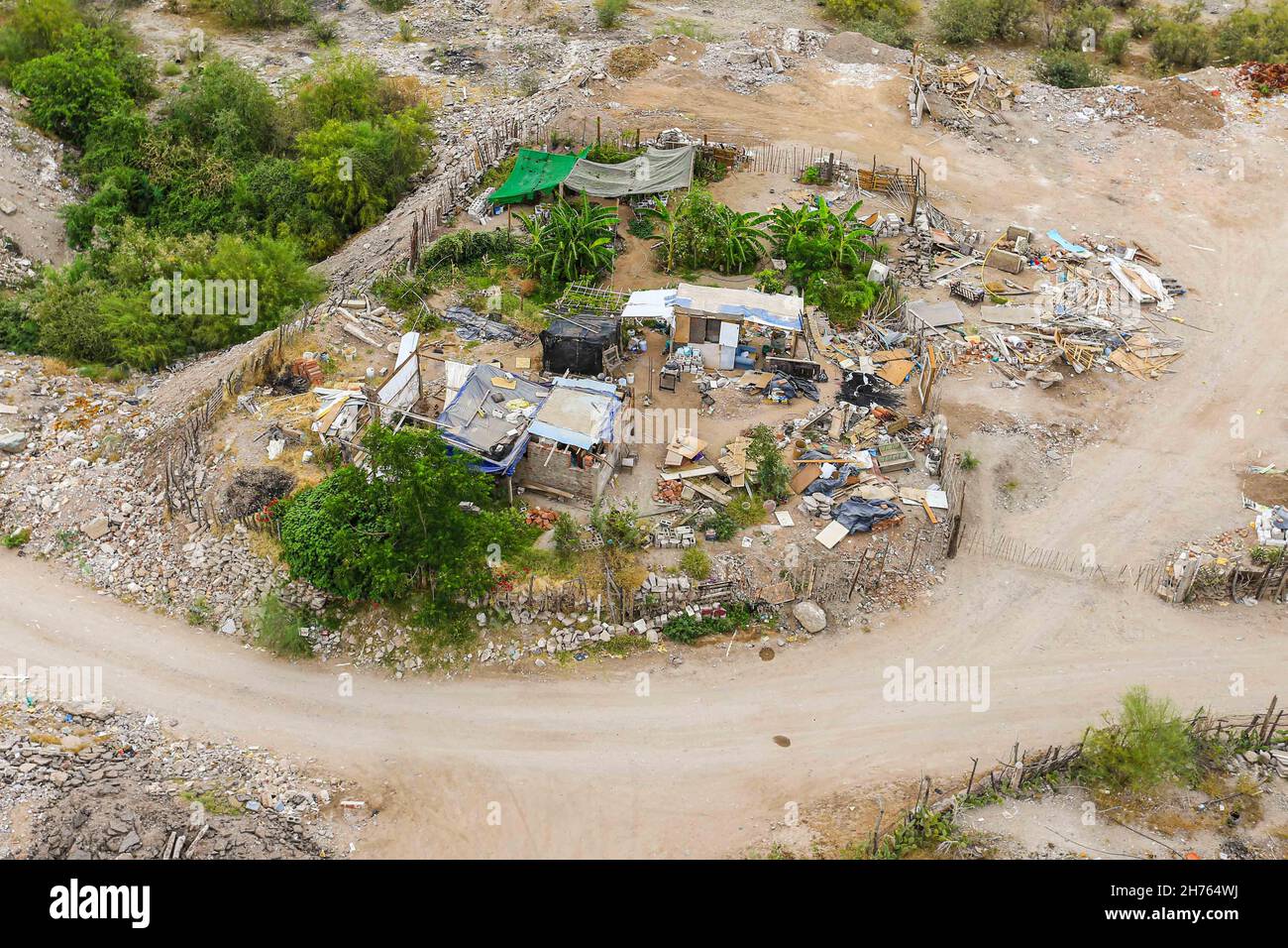 Aerial photograph of urban area of the city Hermosillo, Mexico. (Photo ...