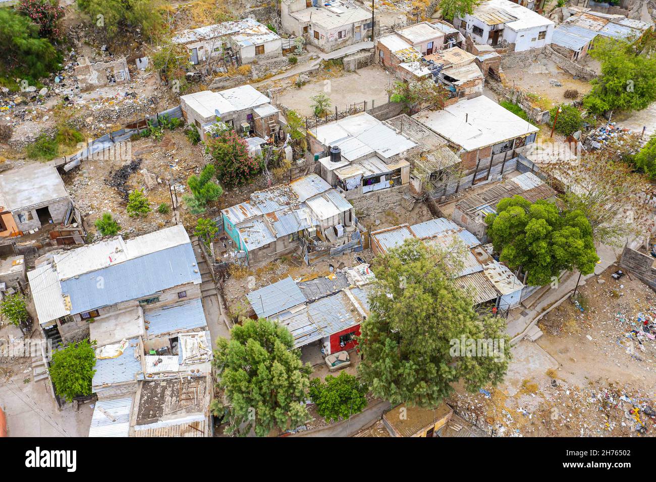 Aerial photograph of urban area of the city Hermosillo, Mexico. (Photo ...