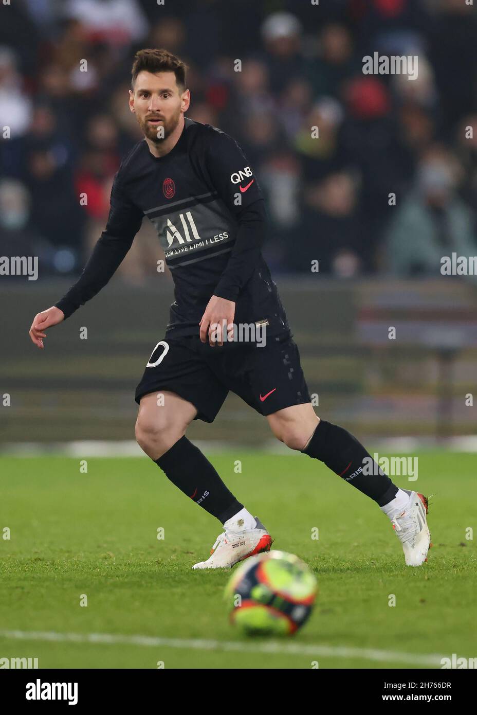 Paris, France, 20th November 2021. Lionel Messi of PSG during the Ligue ...