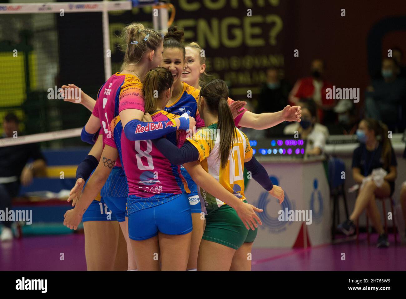 ANNA DANESI happiness after during Vero Volley Monza vs VBC ePiu ...