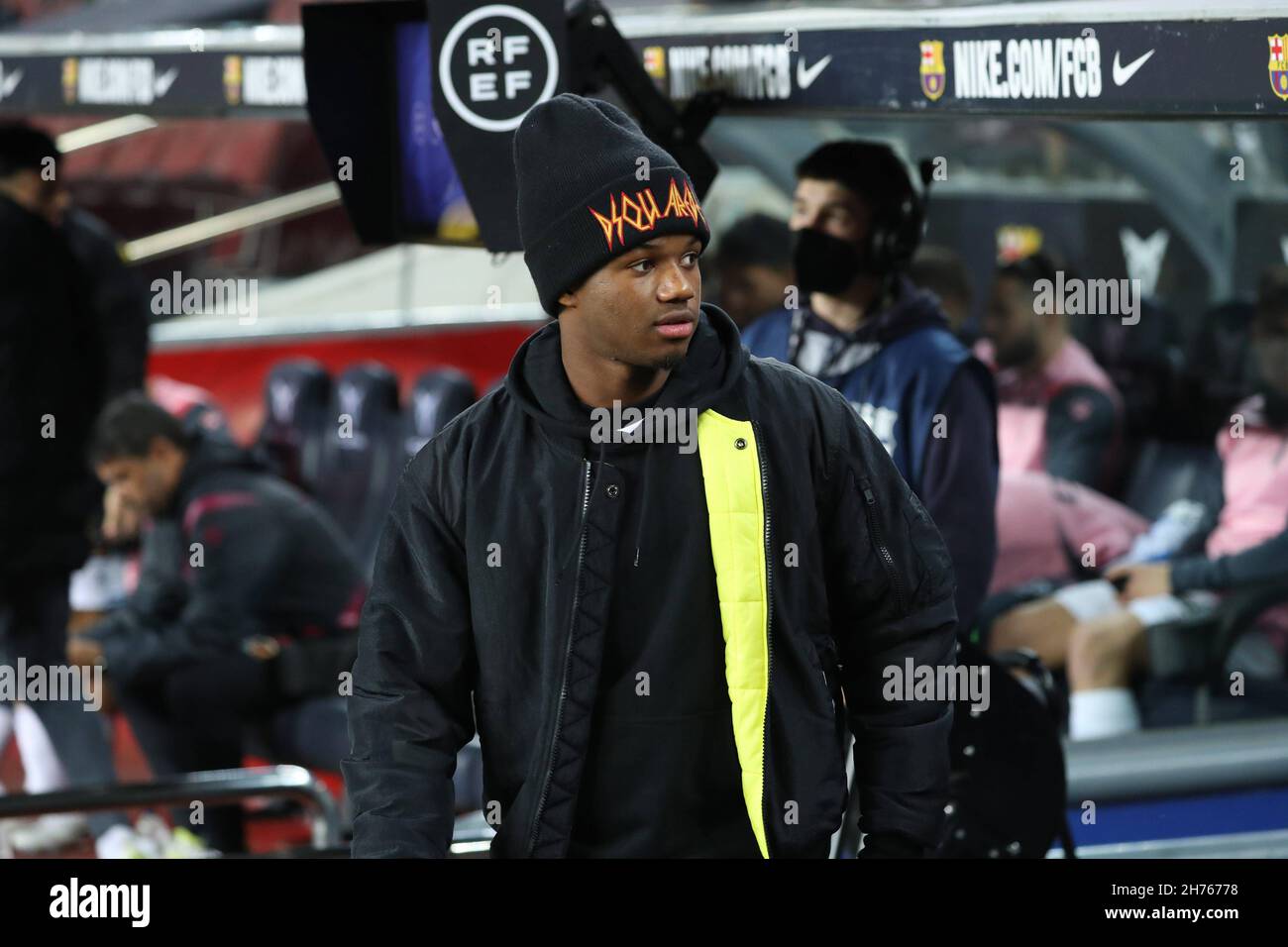 Spanish La Liga Soccer Match FC Barcelona vs Espanyol at Camp Nou ...