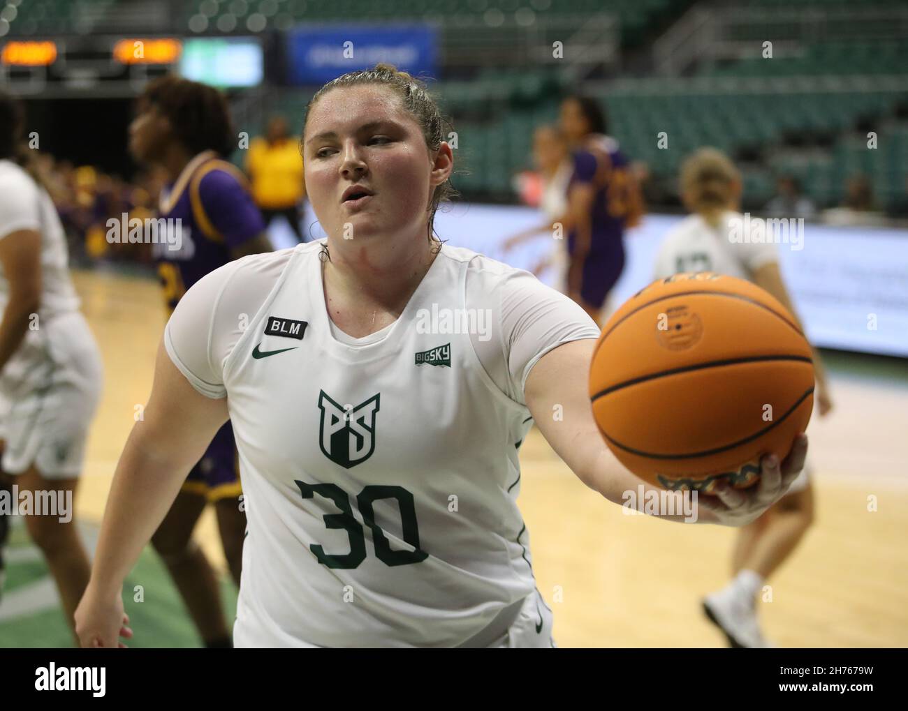 November 20, 2021 - Portland State Vikings forward Syd Schultz #30 ...