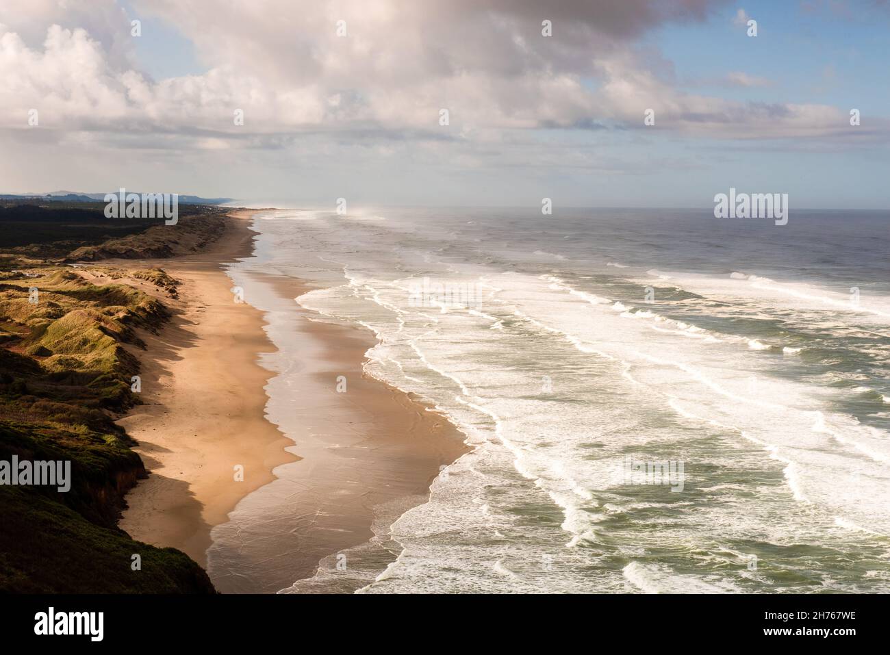 Baker beach on the Oregon coast Stock Photo - Alamy