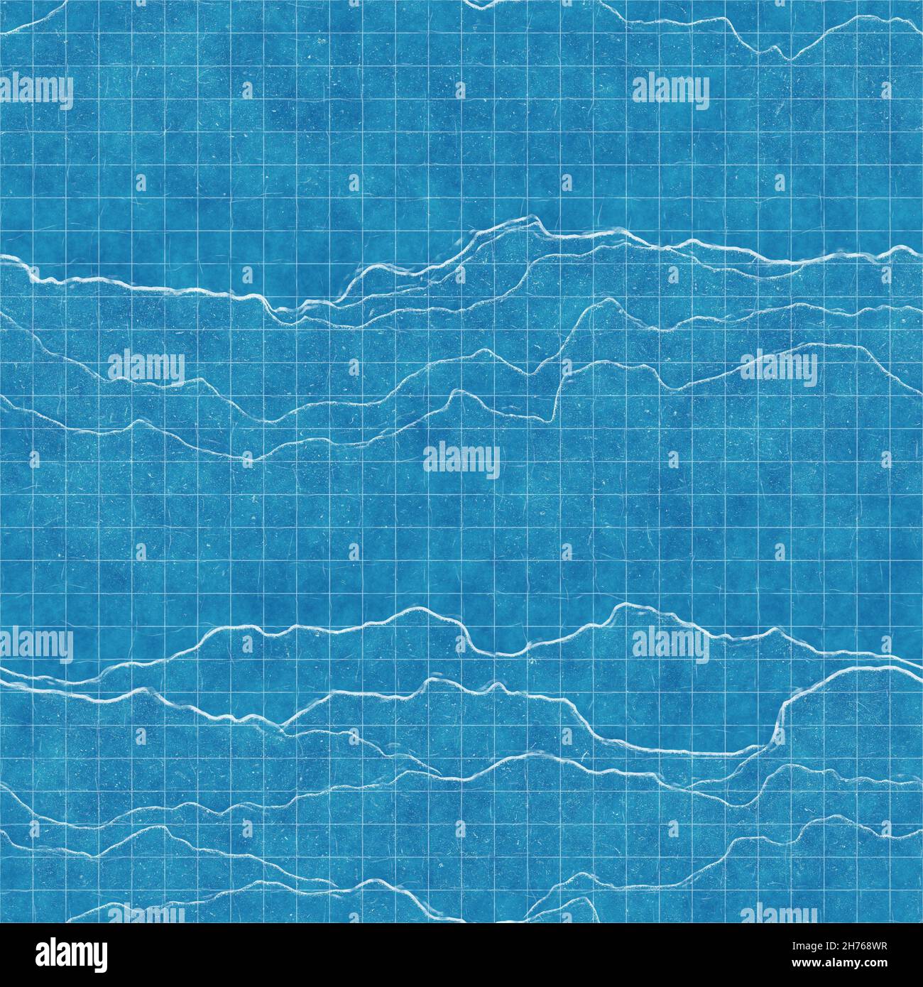 Seamless bright blue blueprint pattern for textile and print Stock ...