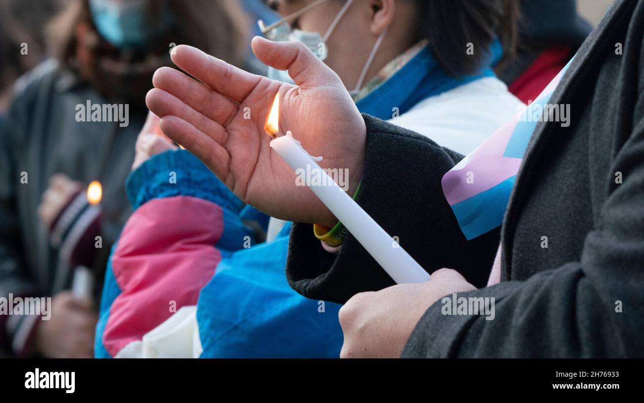 November 20, 2021, Simmons University, Boston, Massachusetts, USA ...