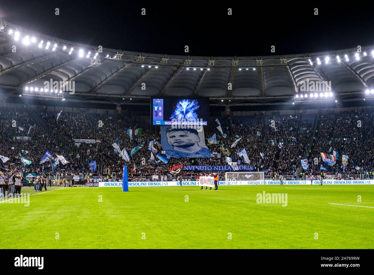 Lazio fans hi-res stock photography and images - Alamy