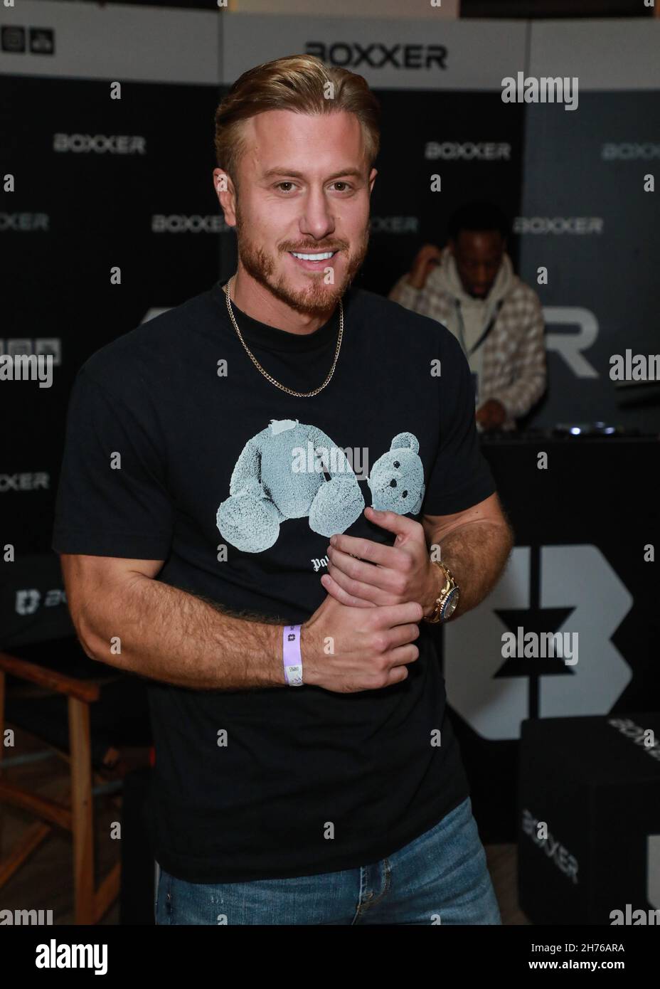 London, UK. 20th Nov, 2021. Kris Boyson seen at a drinks reception for ...