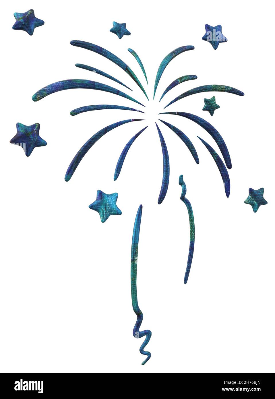 Shade of Blue Fireworks Stock Vector Image & Art - Alamy