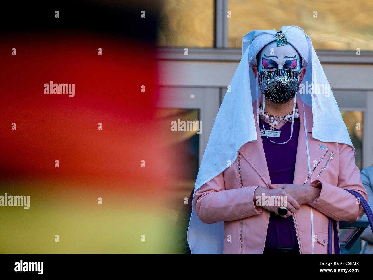 November 20, 2021, Simmons University, Boston, Massachusetts, USA: A ...