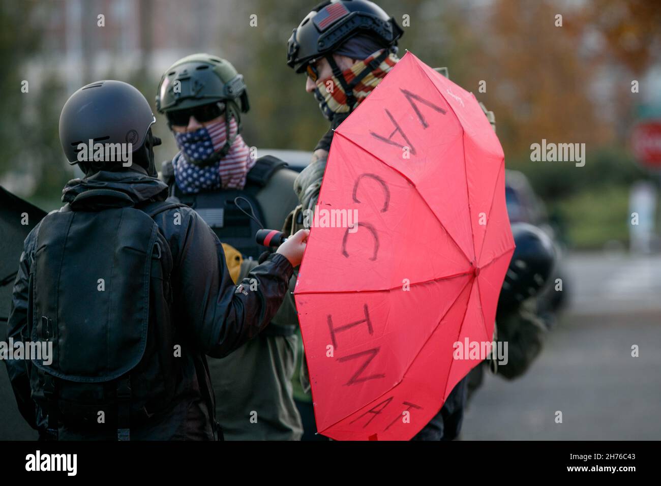 Antifa face mask hi-res stock photography and images - Alamy