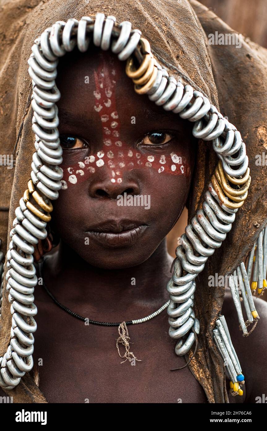 Child primitive hi-res stock photography and images - Alamy