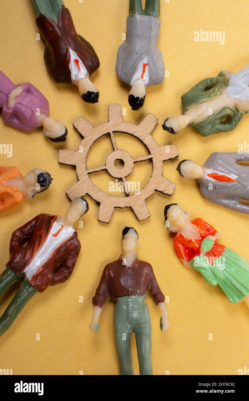 Colorful diverse miniature people hi-res stock photography and images ...