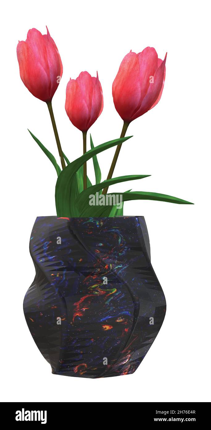 Stems painting Cut Out Stock Images & Pictures - Alamy