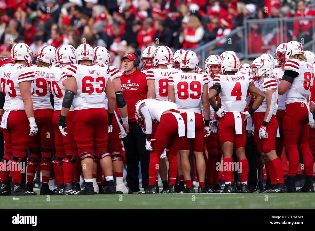 Cornhuskers football team hi-res stock photography and images - Alamy