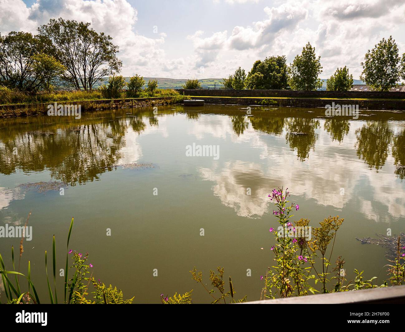 Cotton mills in Lancashire needed a plentiful supply of water for the ...
