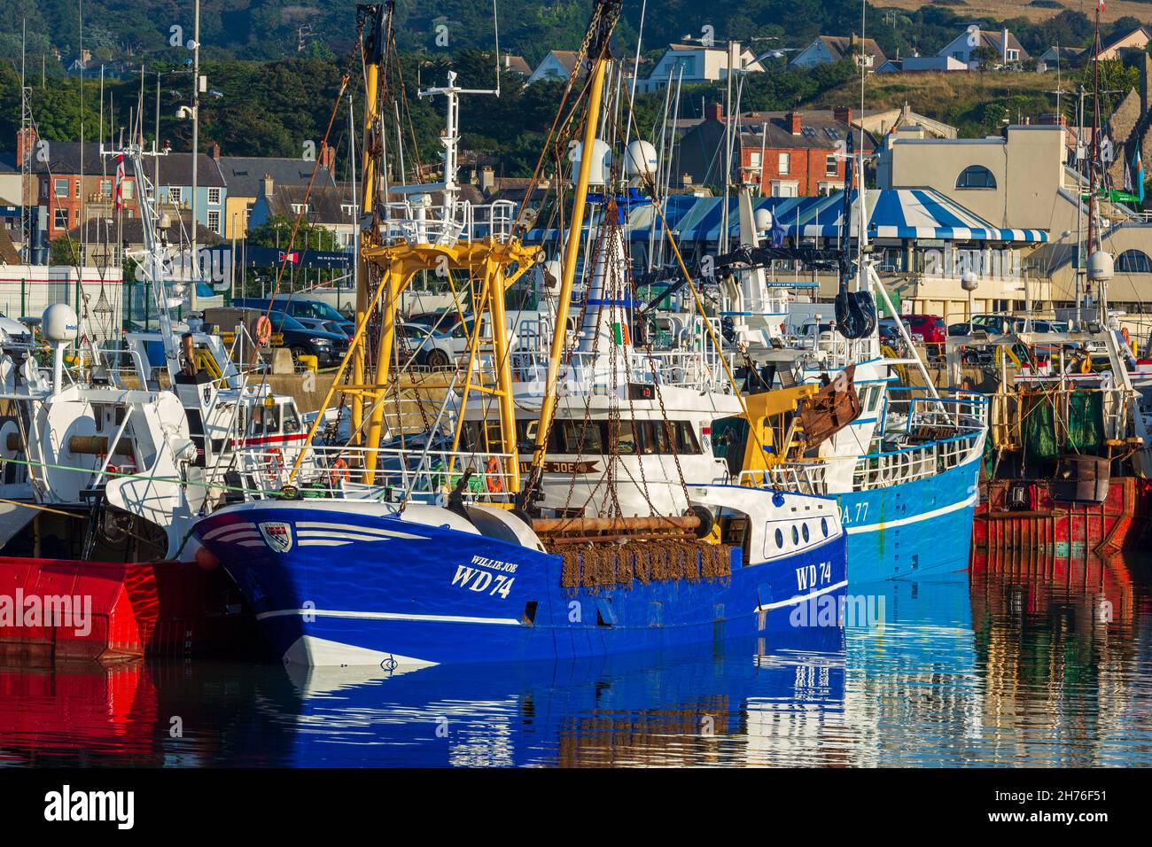 Fishing boats, Howth, County Dublin, Ireland Stock Photo - Alamy