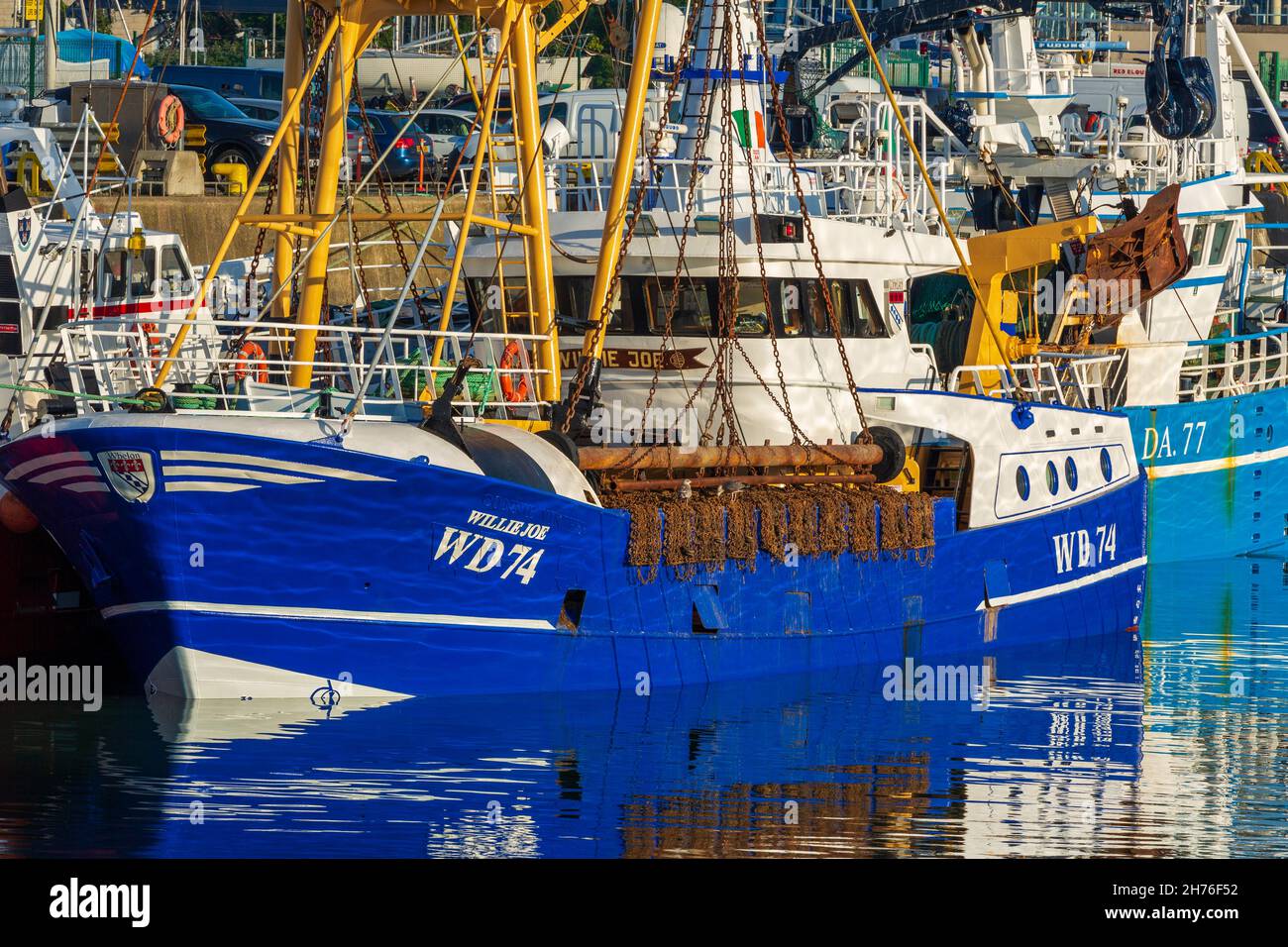 Fishing boats, Howth, County Dublin, Ireland Stock Photo - Alamy