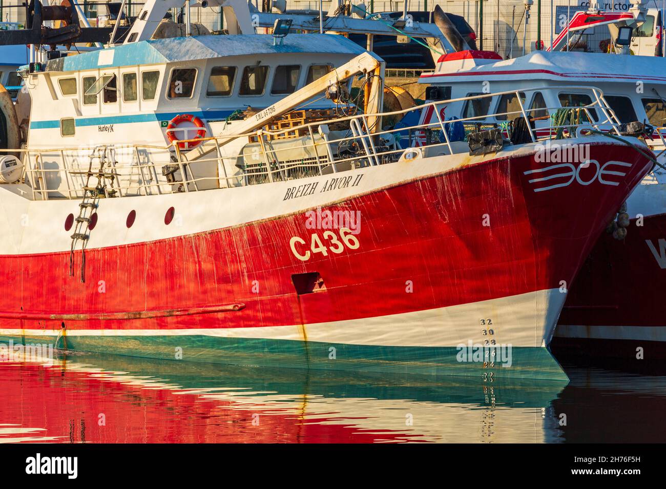 Fishing boats, Howth, County Dublin, Ireland Stock Photo - Alamy