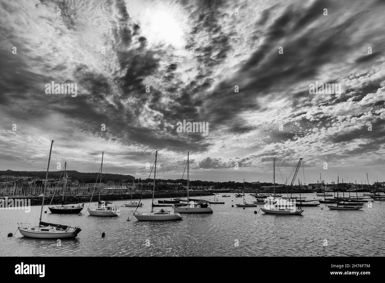 Ireland coastline in county Black and White Stock Photos & Images - Alamy