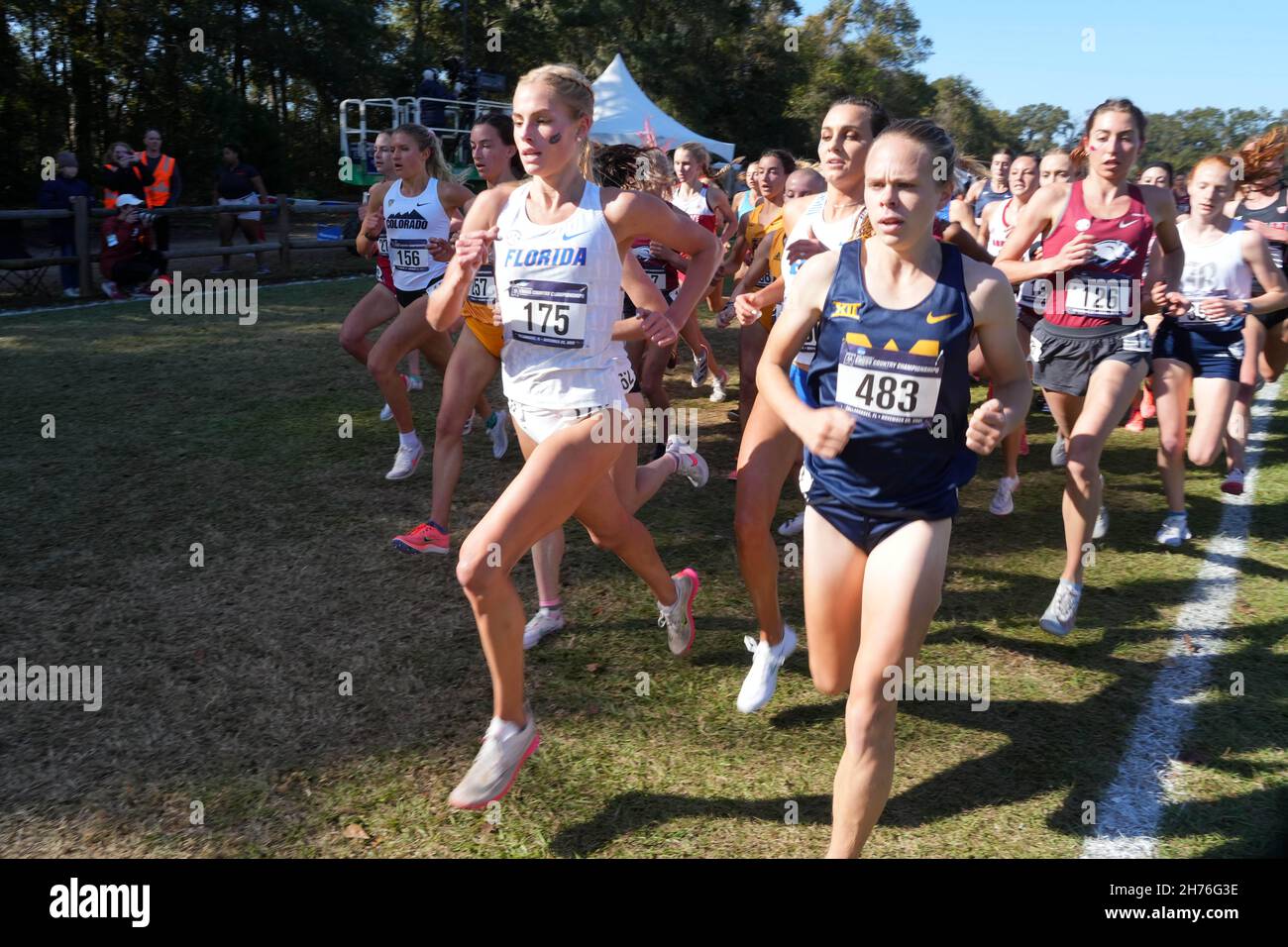 Parker Valby of Florida (175) and Celli McCabe of WEs Virginia (483 ...