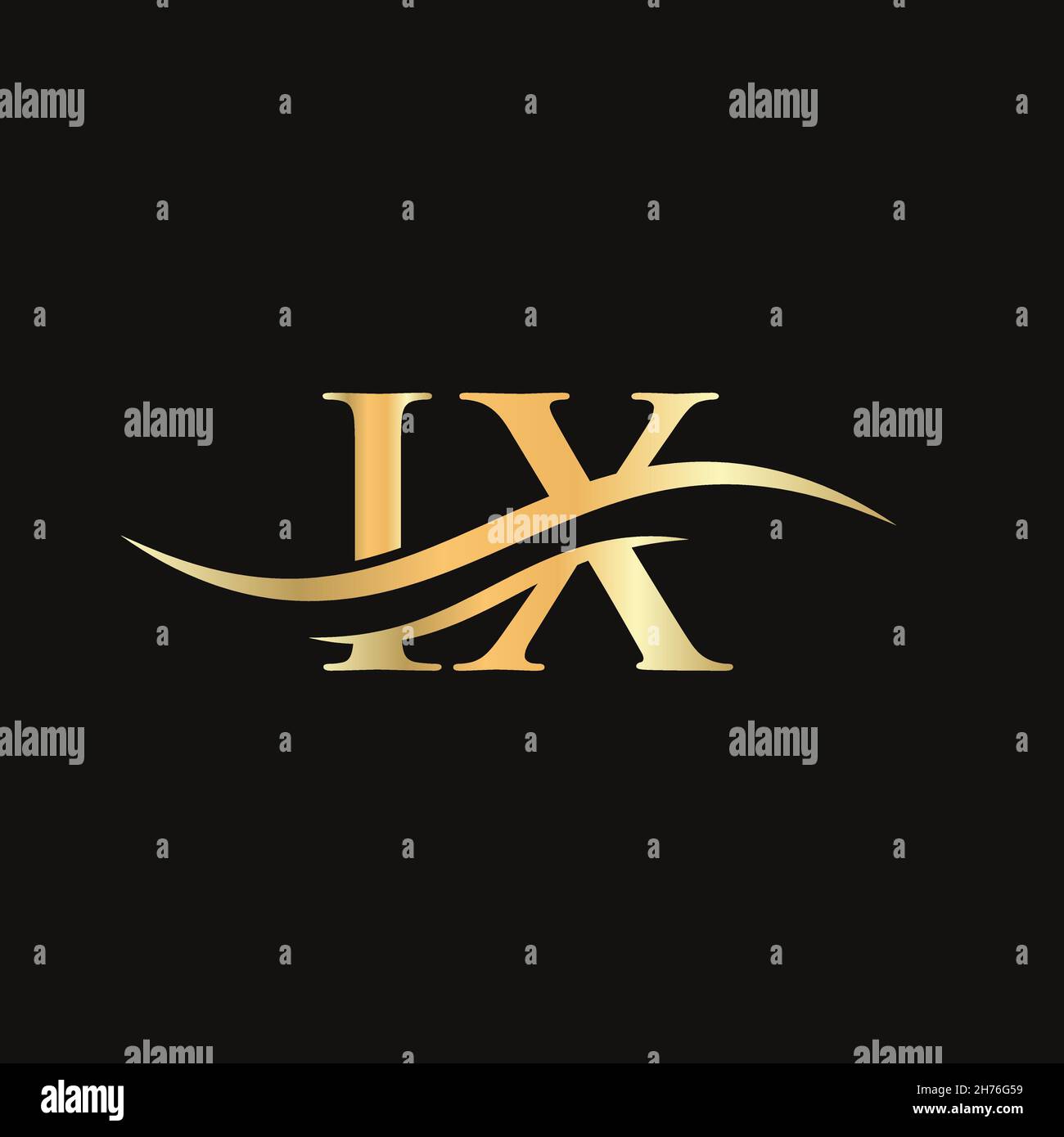 Modern IX Logo Design for business and company identity. Creative IX ...