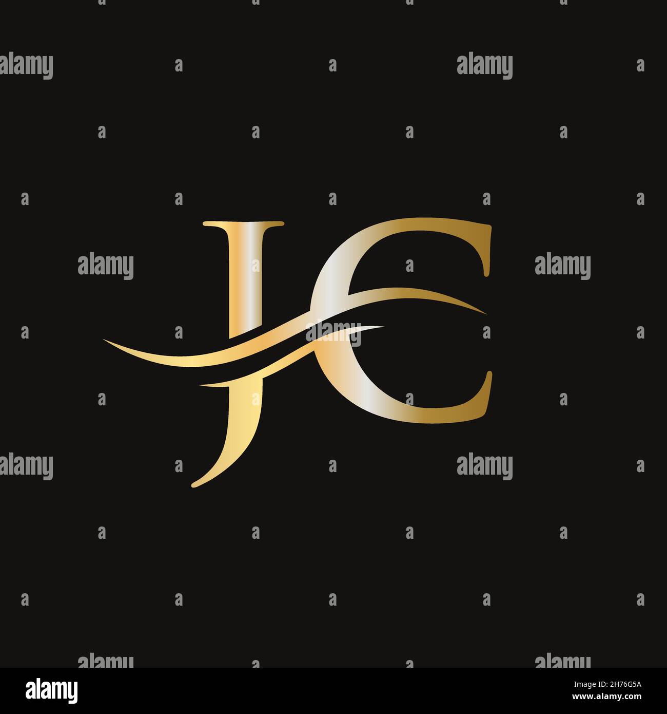 Jc logo design hi-res stock photography and images - Alamy
