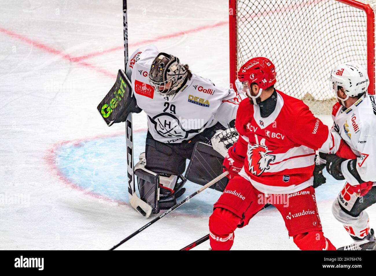Thibault fatton lugano hockey hi-res stock photography and images - Alamy
