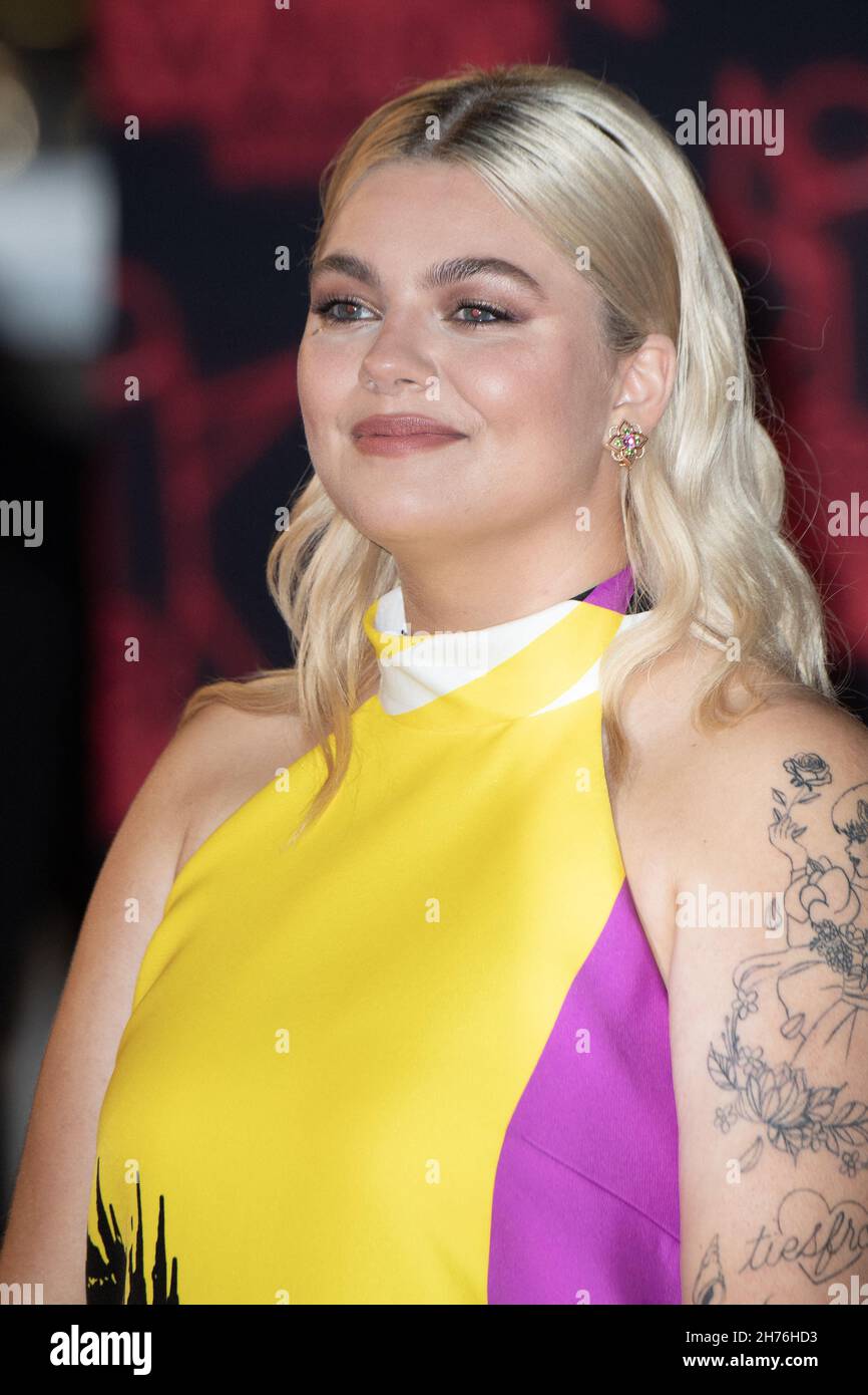 Louane attends the 22nd NRJ Music Awards, on November 20, 2021 in ...