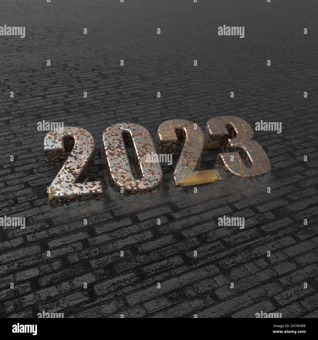 finish 2021. Start to new year 2023 plans, goals, objectives Stock ...