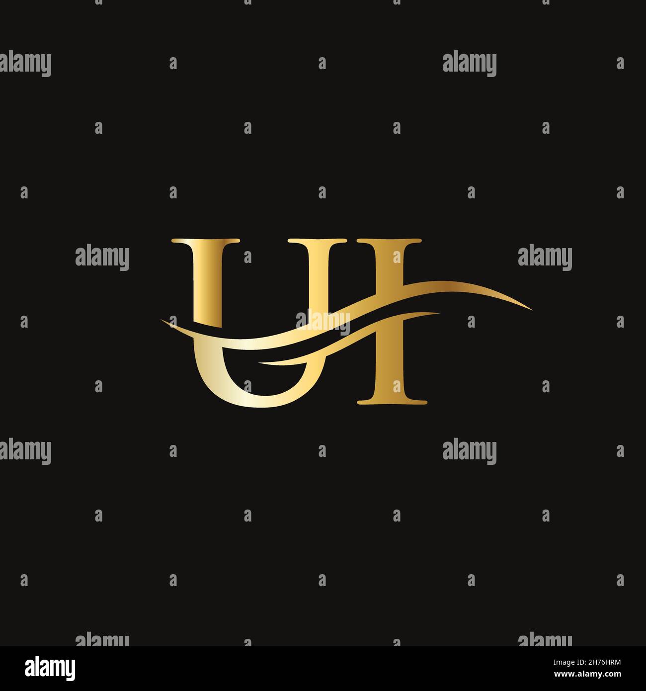 Modern UI Logo Design for business and company identity. Creative UI ...