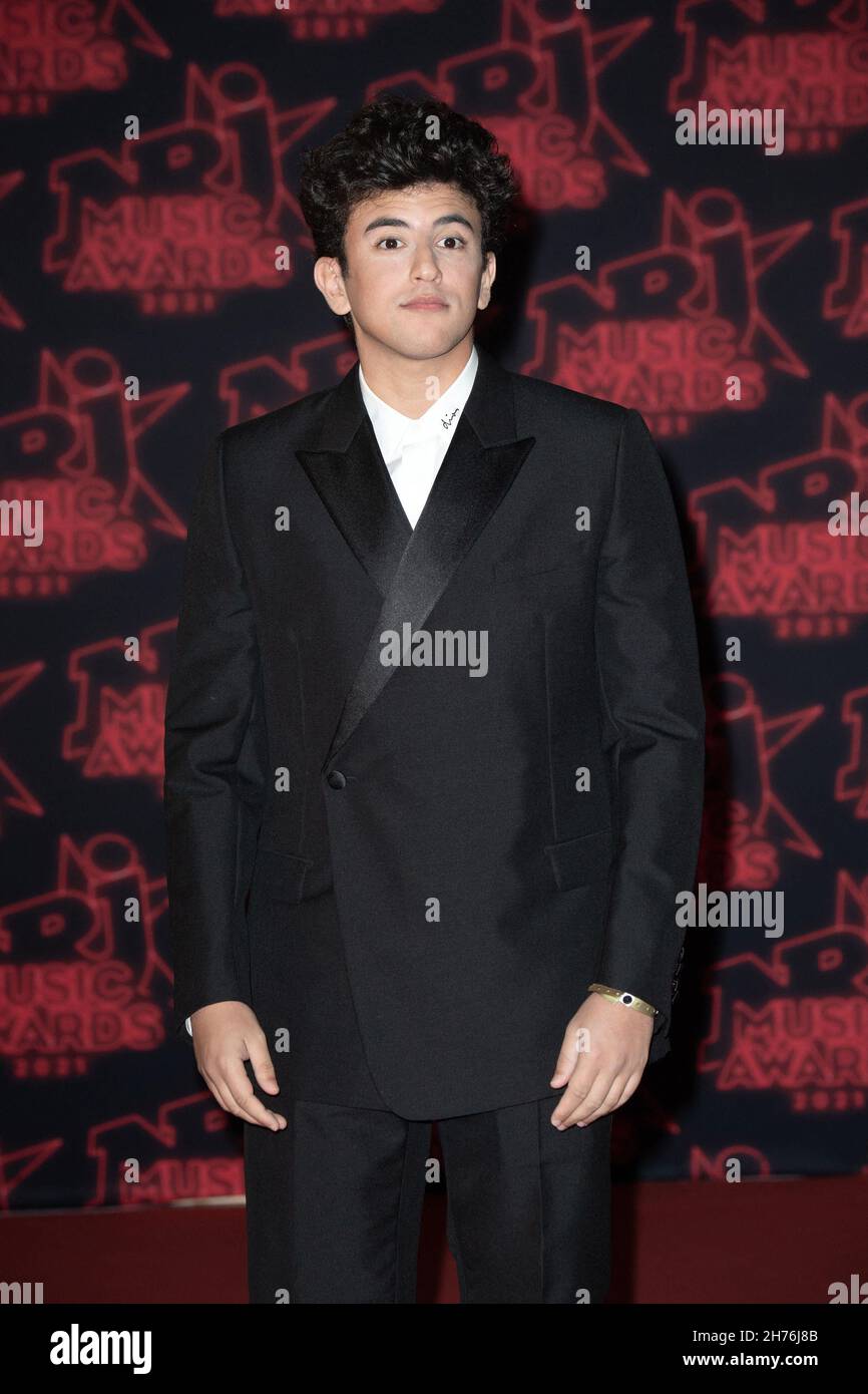 Cannes, France. 21st Nov, 2021. Riadh attends the 22nd NRJ Music Awards ...