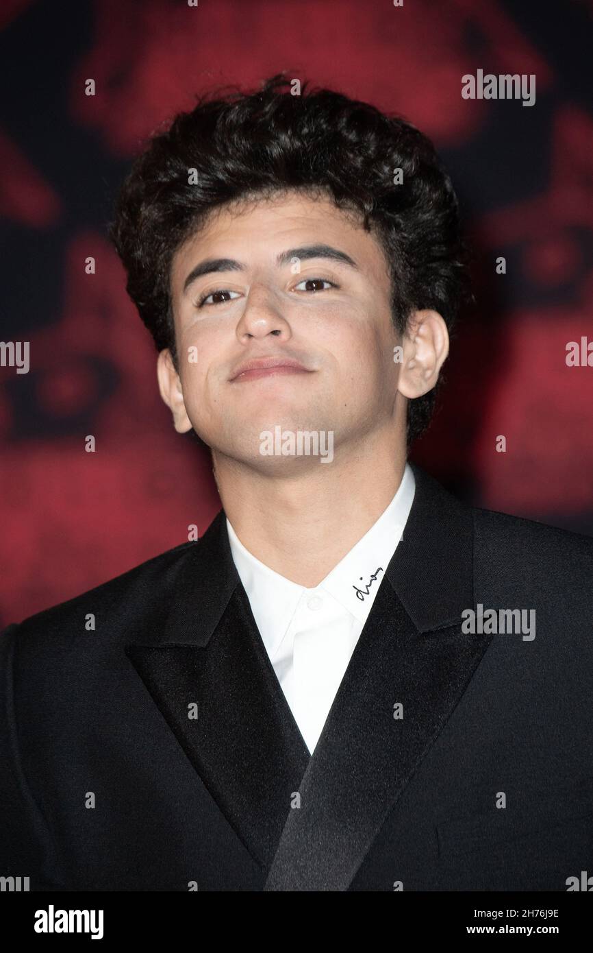 Cannes, France. 21st Nov, 2021. Riadh attends the 22nd NRJ Music Awards ...