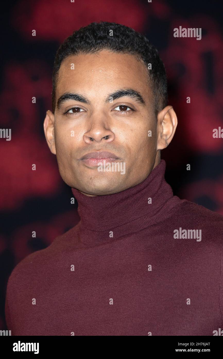 Cannes, France. 21st Nov, 2021. Actor Terence Telle attends the 22nd ...