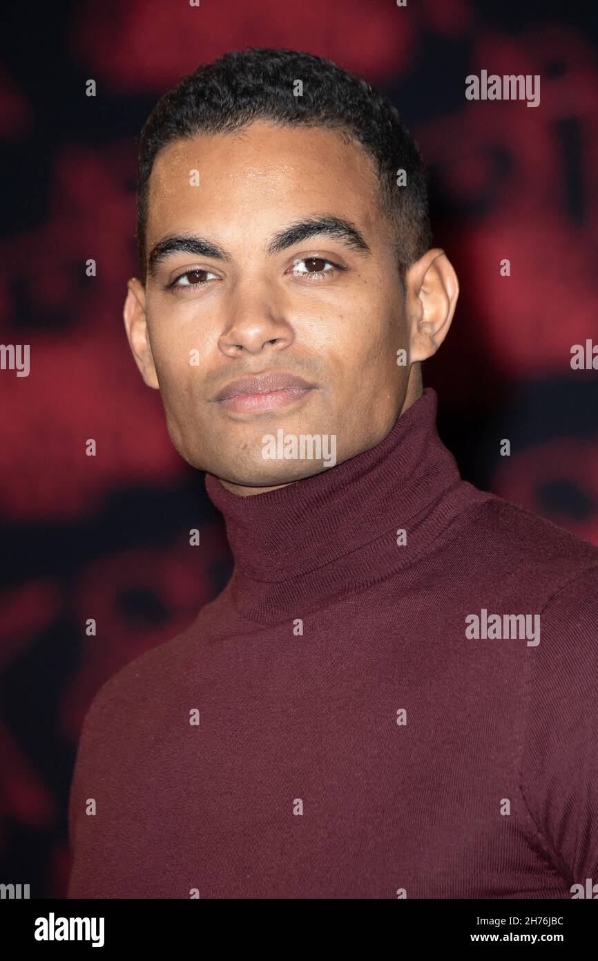 Cannes, France. 21st Nov, 2021. Actor Terence Telle attends the 22nd ...