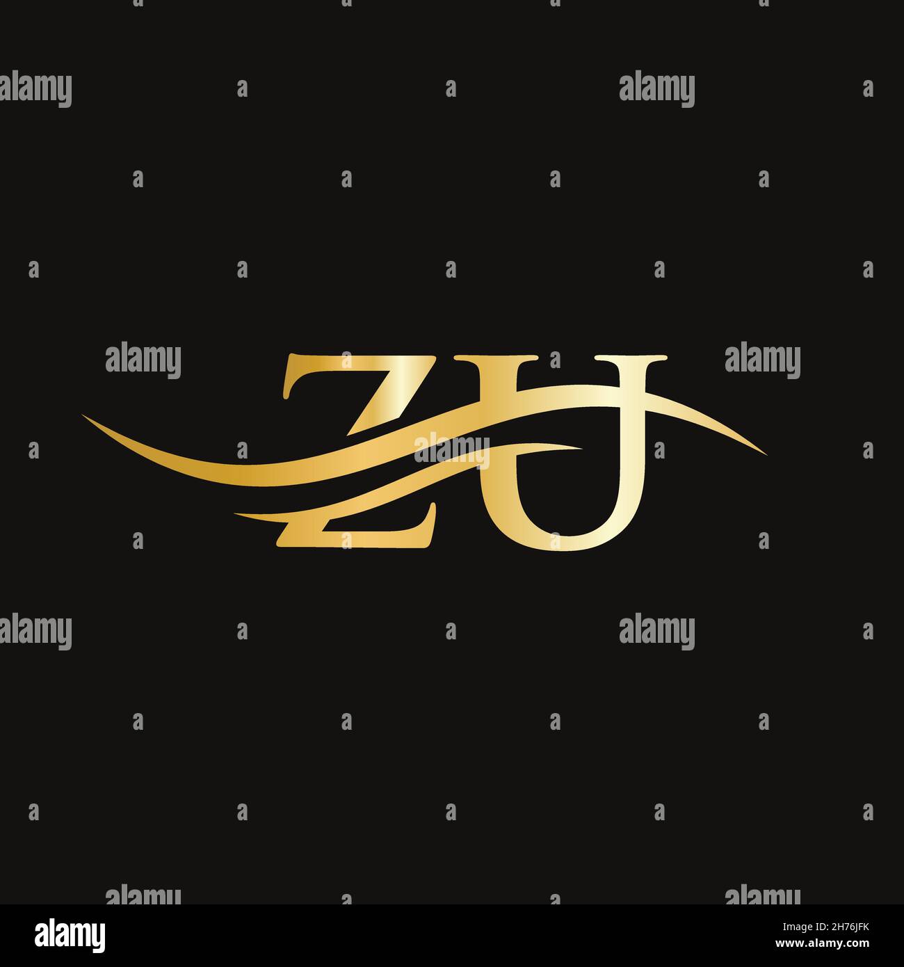 Letter zu logo hi-res stock photography and images - Alamy
