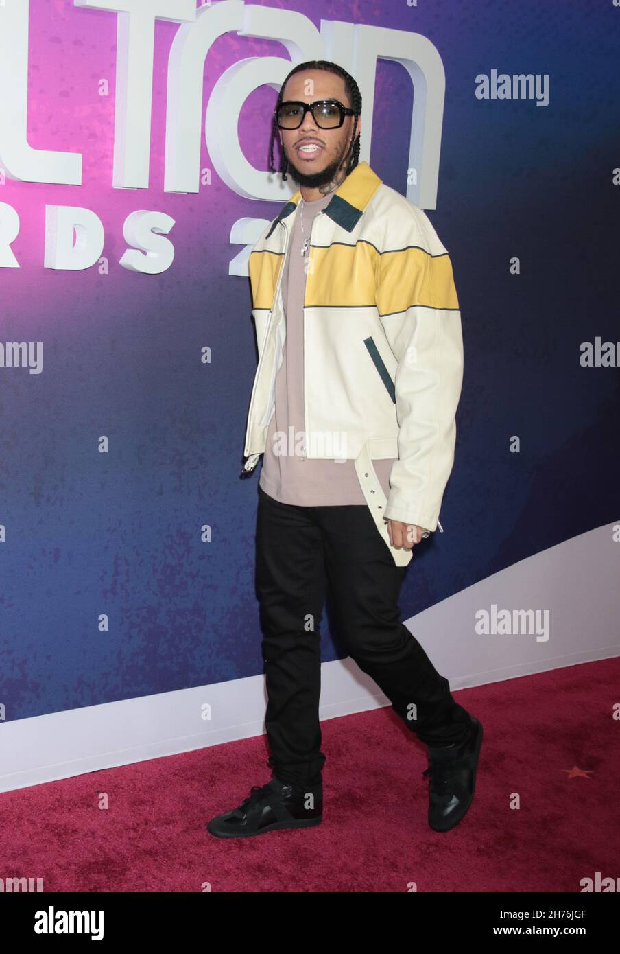 New York, NY, USA. 20th Nov, 2021. ELHAE at the 2021 Soul Train Awards ...