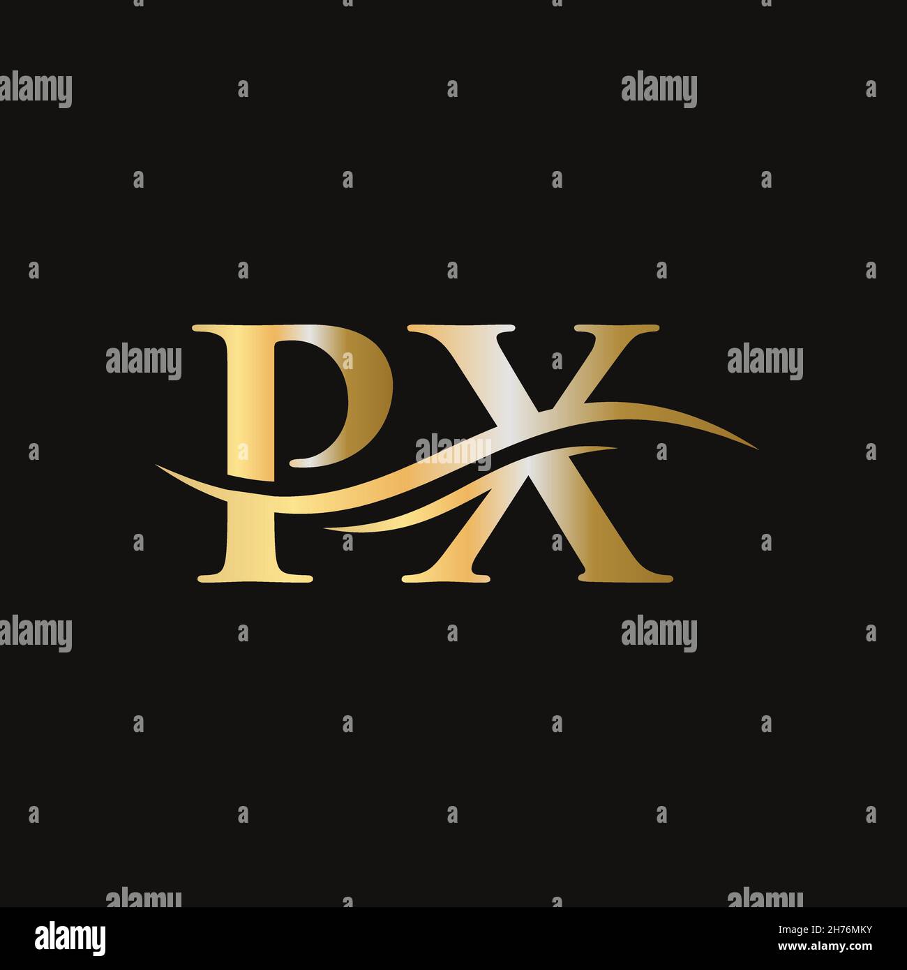 Px emblem Stock Vector Images - Alamy