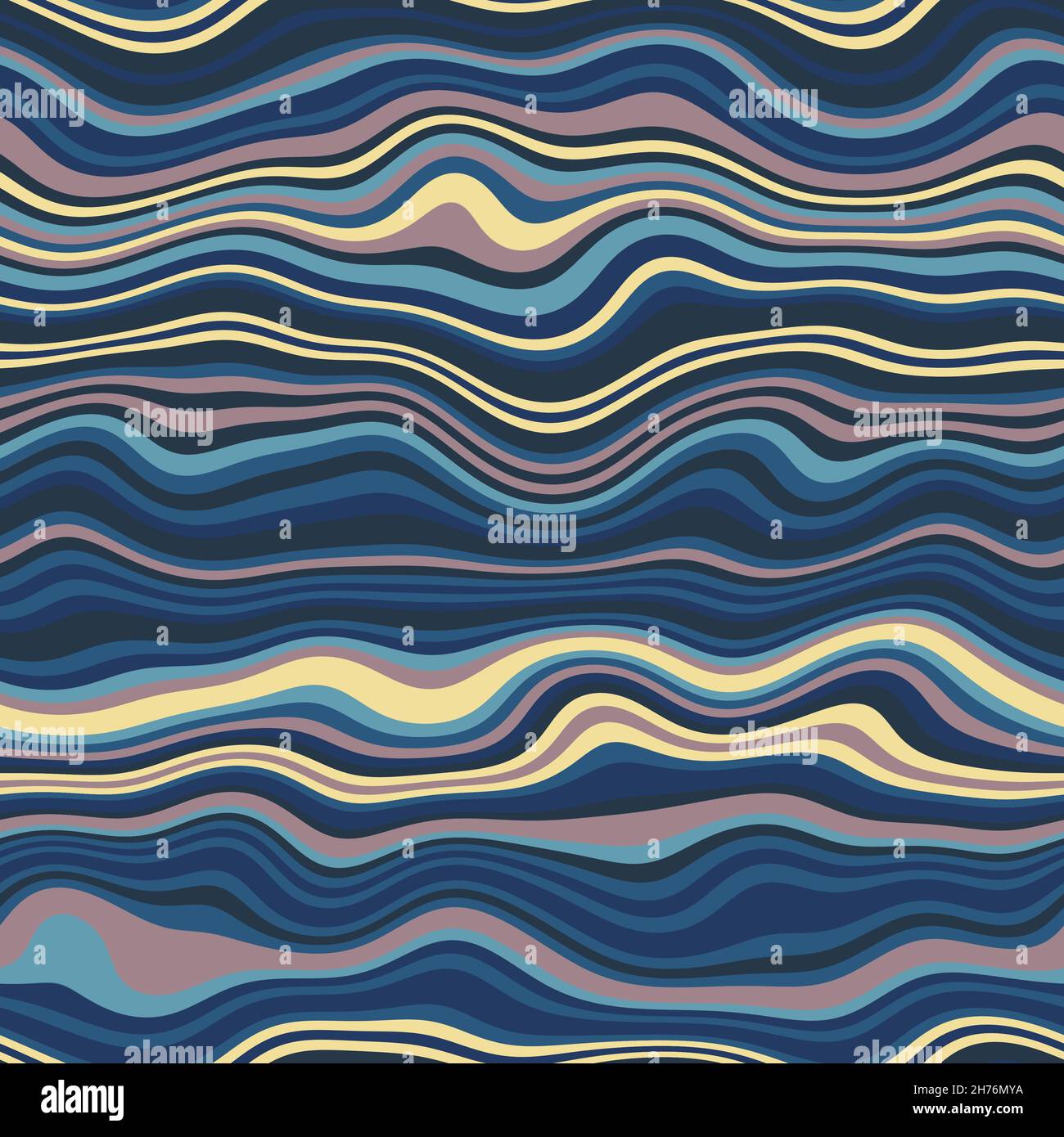 Seamless wavy stripe surface pattern design for print Stock Photo - Alamy