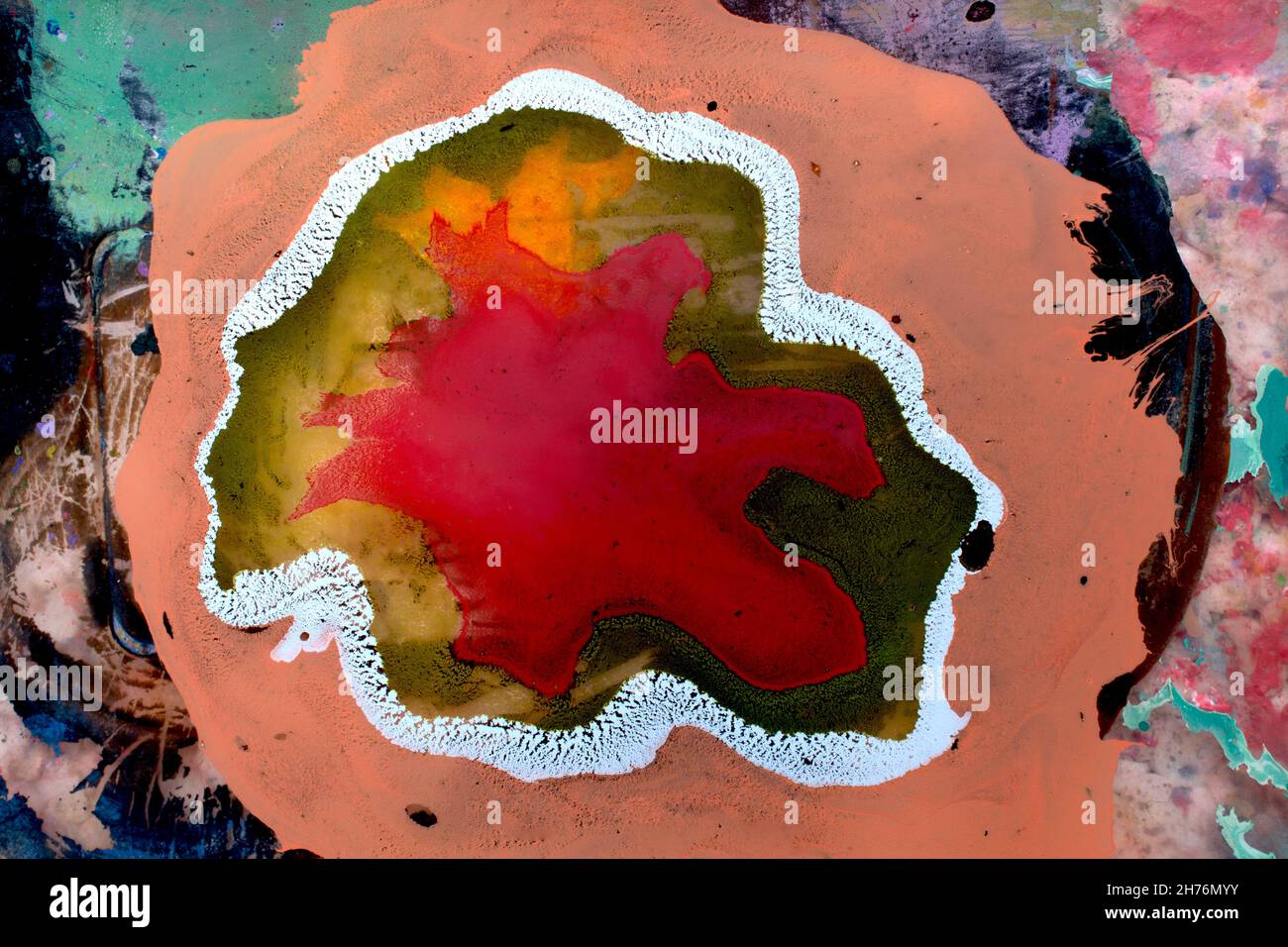 Abstract creative marble pattern texture. Traditional art of Ebru ...