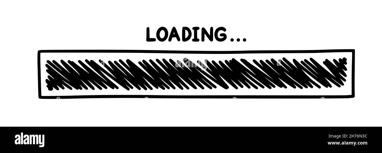 Progress loading bar. Infographics design element with status of ...