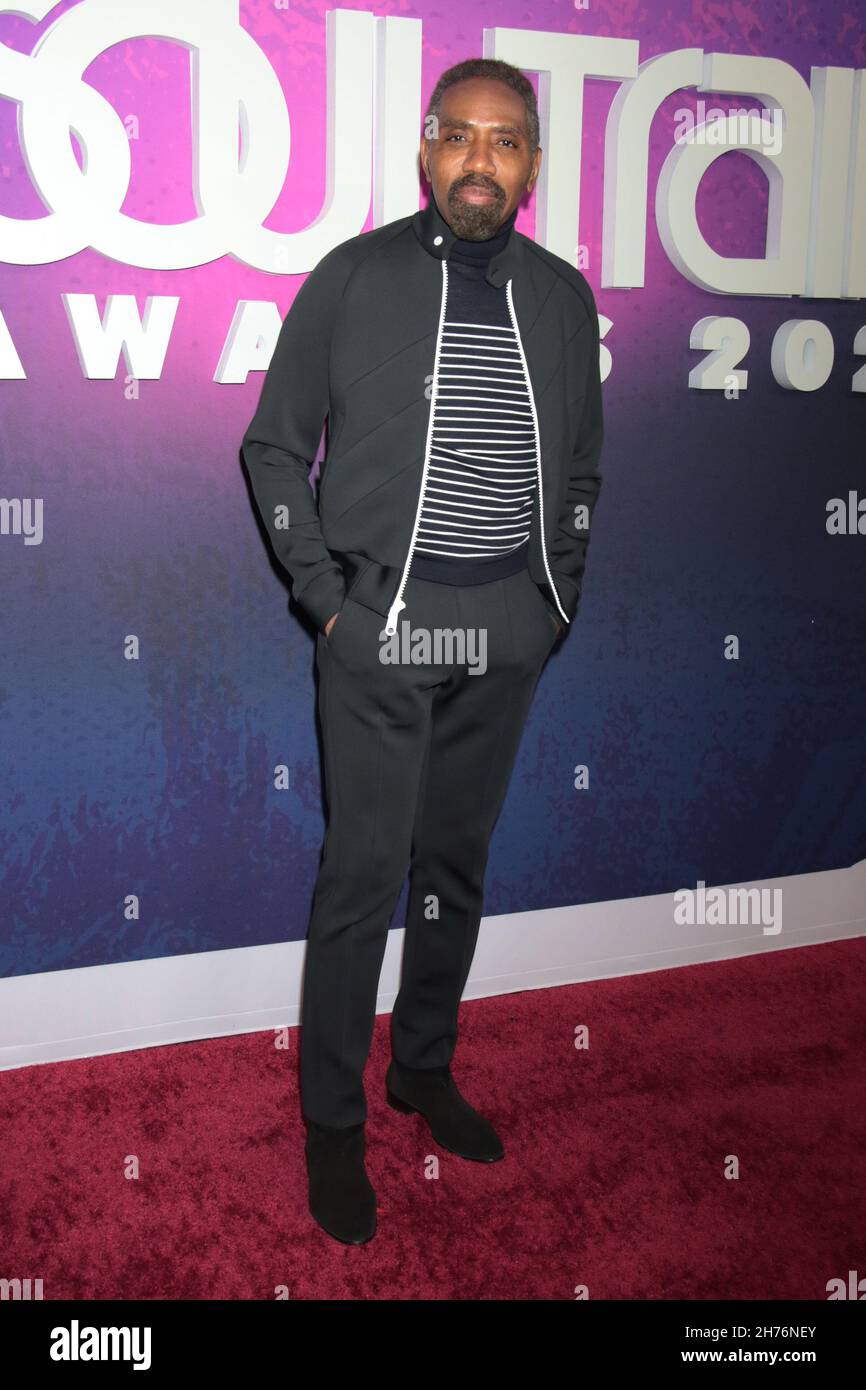New York, NY, USA. 20th Nov, 2021. Louis Carr at the 2021 Soul Train ...