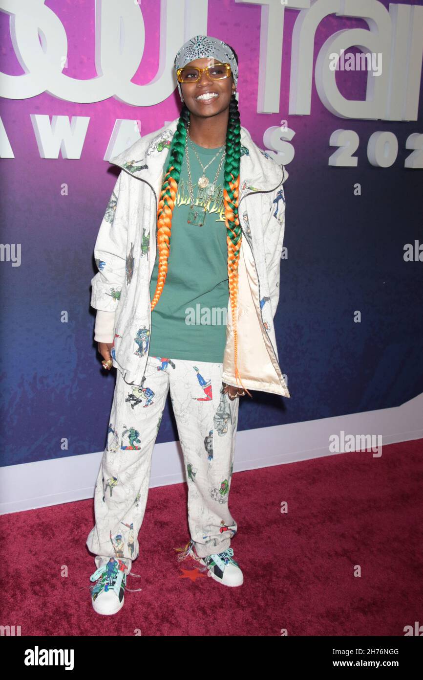 New York, NY, USA. 20th Nov, 2021. Marzz at the 2021 Soul Train Awards ...
