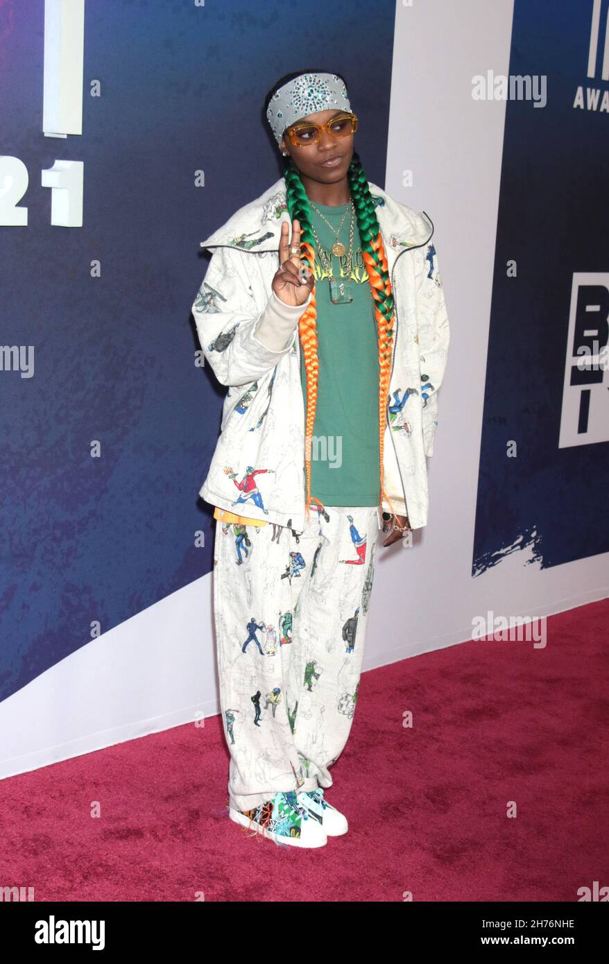 New York, NY, USA. 20th Nov, 2021. Marzz at the 2021 Soul Train Awards ...