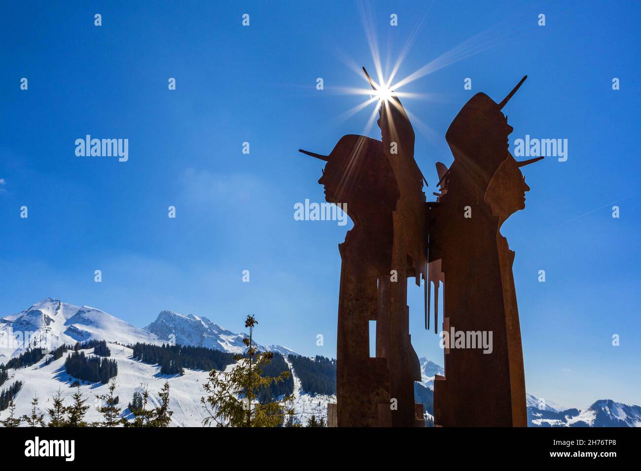 HAUTE-SAVOIE (74), MANIGOD, COL DE LA CROIX FRY, RELAIS & CHATEAUX, LA ...