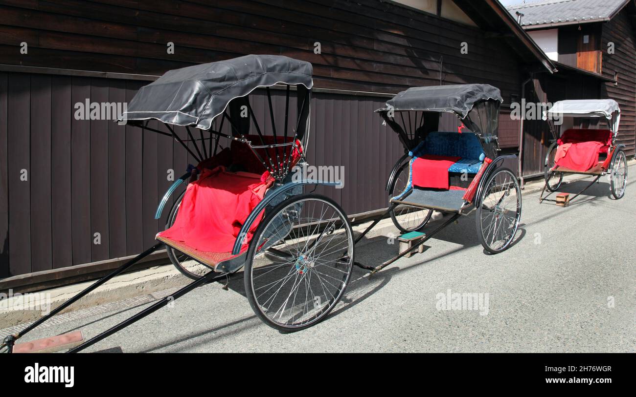 Japanese rickshaws hi-res stock photography and images - Alamy